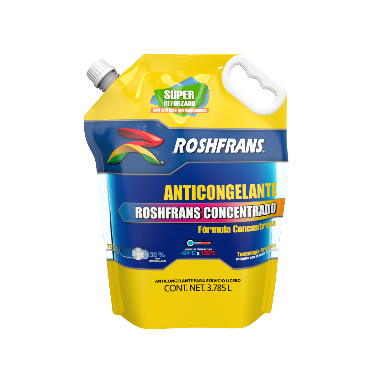 ANTICONGELANTE ROSHFRANS CONCENTRADO – LUBEMOTOR